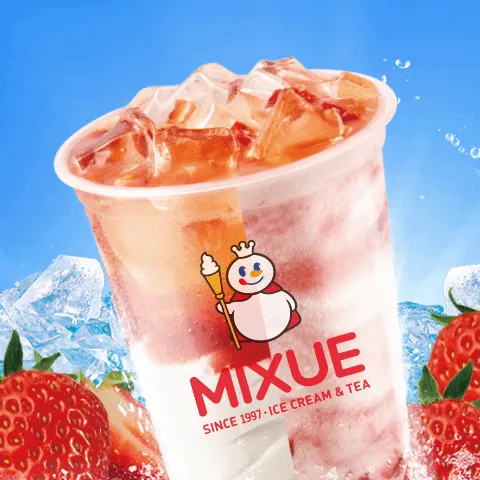 Strawberry Mi-Shake - Mixue | Tokyo Riverside Apartment PIK 2